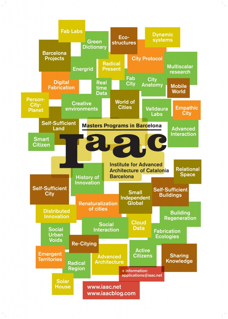 MAA 2nd TERM NOW STARTING AT IAAC!! – IAAC Blog