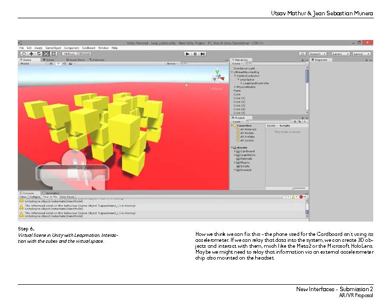 AR/VR - New Interfaces - Creating an Interactive UI with LeapMotion and ...