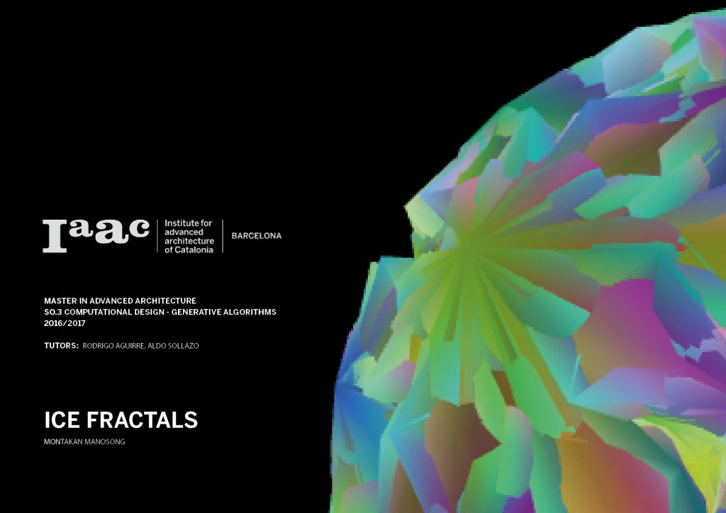 ICE FRACTAL – IAAC Blog