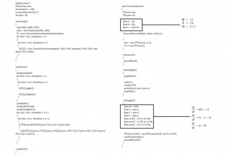 Lorenz Attractor - Particel System – IAAC Blog
