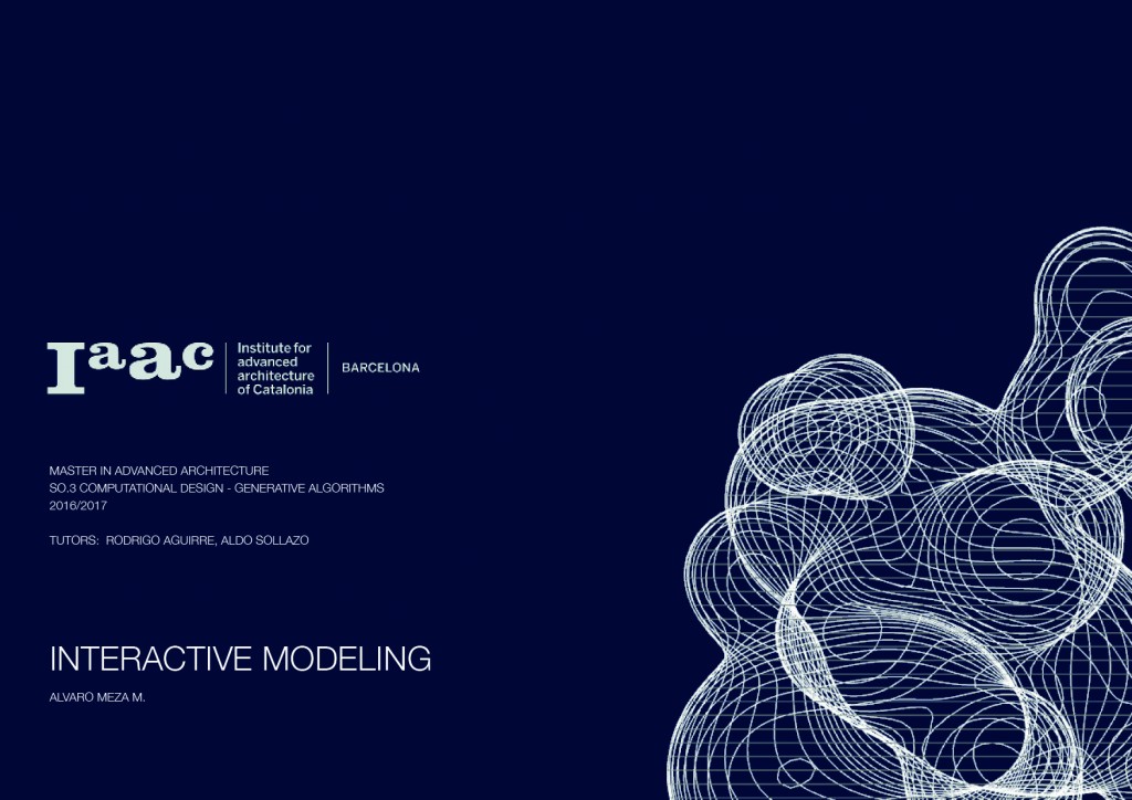 Interactive Modeling – IAAC Blog