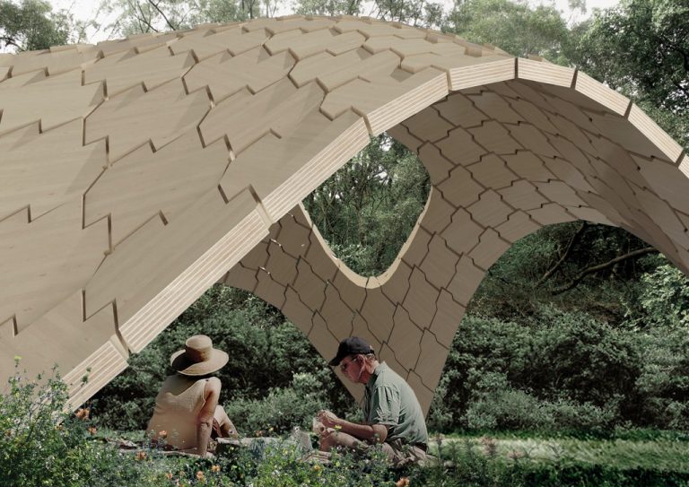 Redefining Joinery _ surface expanded joinery system in shell structure ...