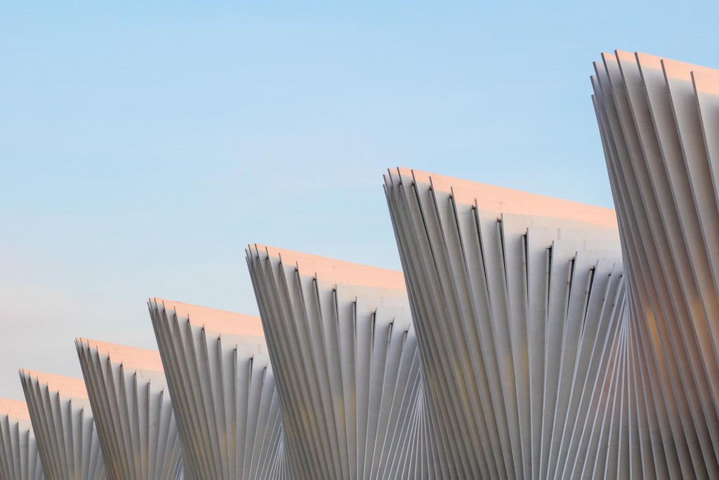 Parametric Waves Reggio Emilia Station Grasshopper Parametric Pipe