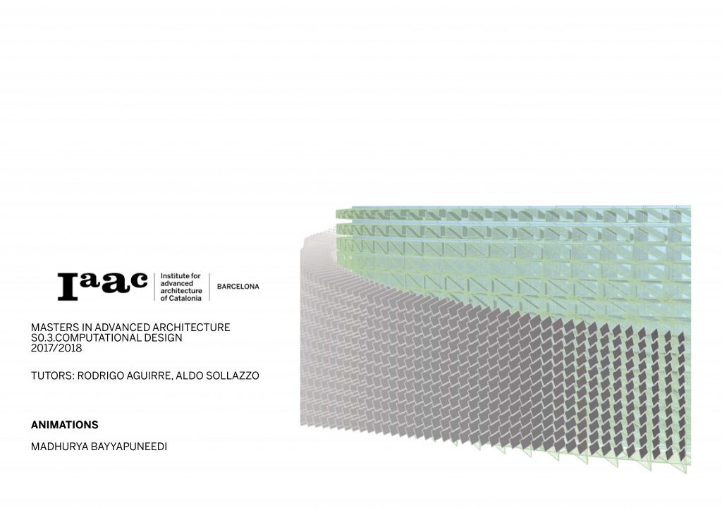 Passive Shading - Responsive Facade – IAAC Blog