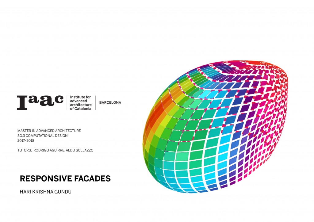 Responsive facades – IAAC Blog