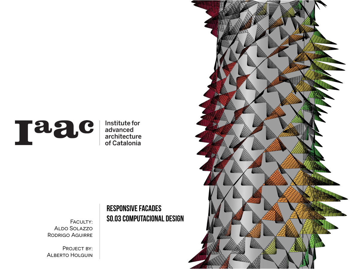 Responsive Facade – IAAC Blog