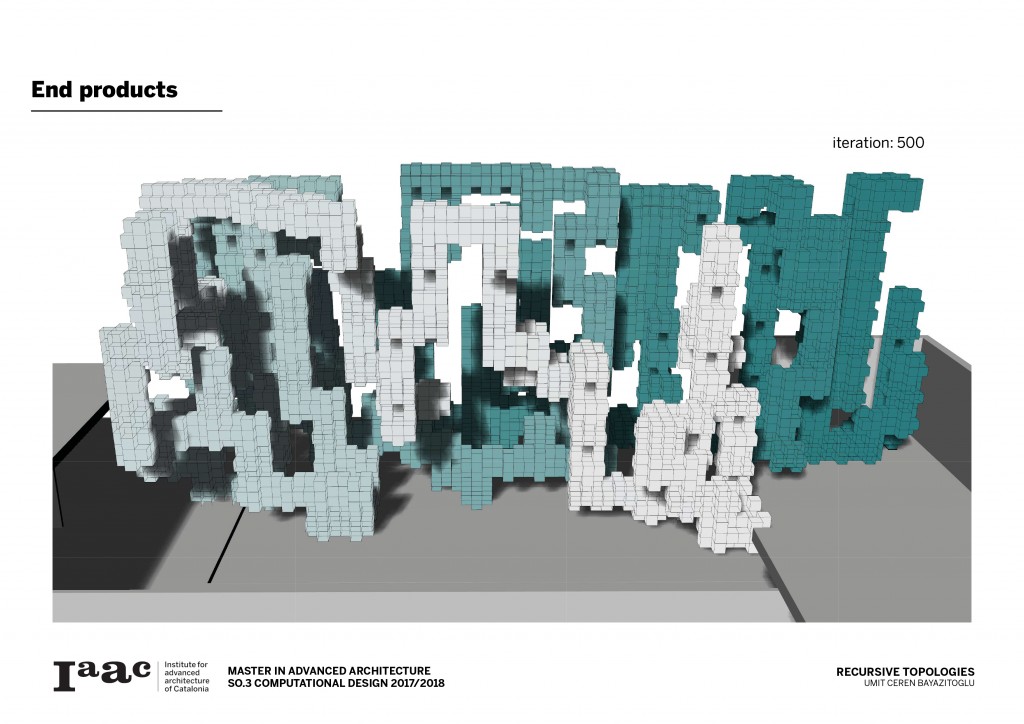 Recursive Topologies : Repeating Crosses – IAAC Blog