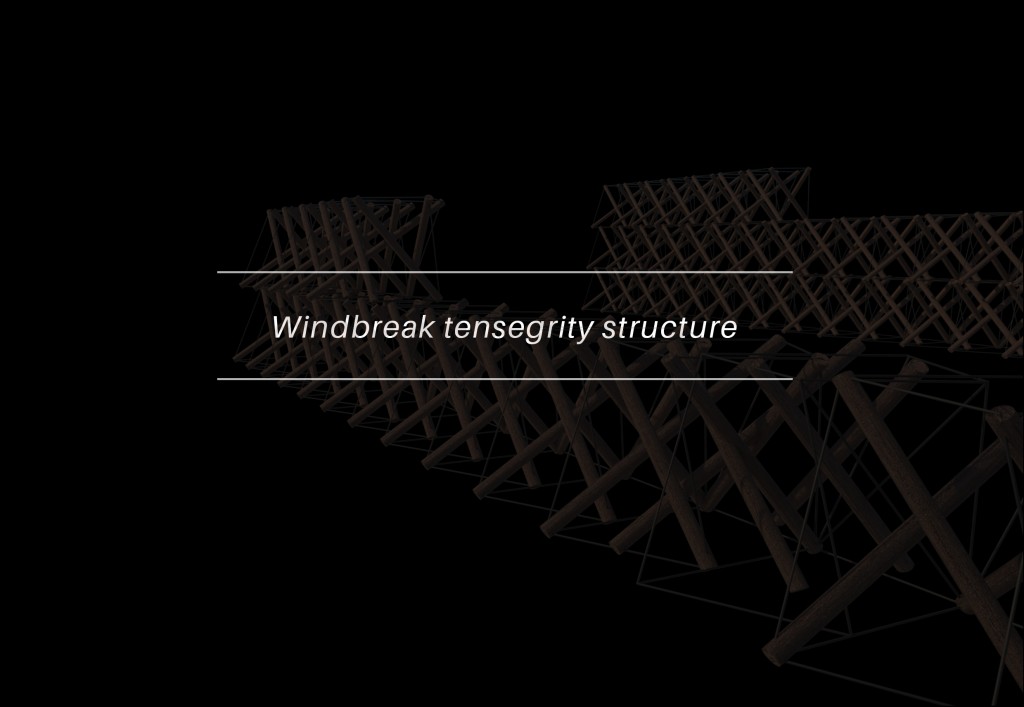 Windbreak Tensegrity Structure – IAAC Blog