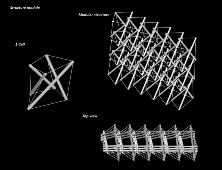 Windbreak Tensegrity Structure – IAAC Blog