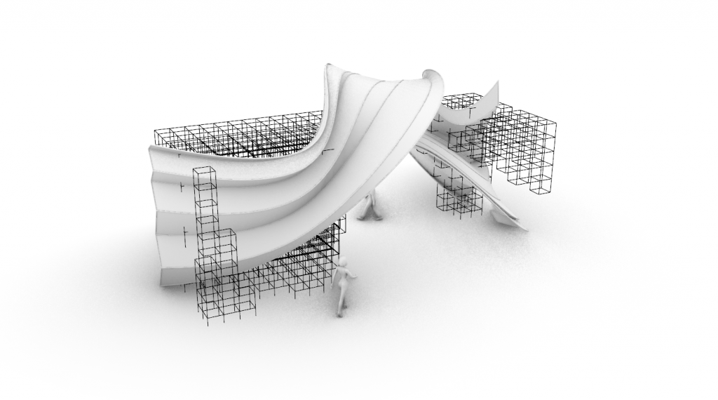 Transparent Shell Pavilion - Pone Architecture