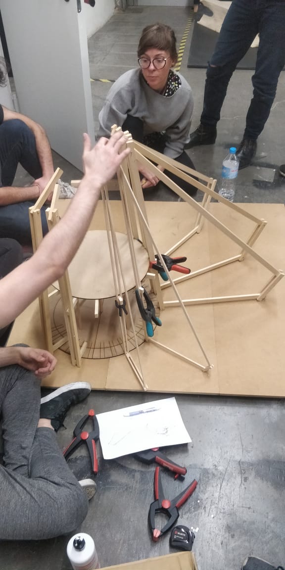 Radial Grid - Himalayan Retreat Structure