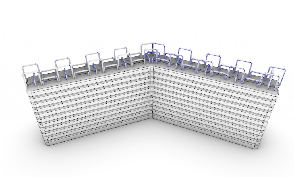 SIMULTANEOUS REINFORCEMENT OF CONCRETE WHILE 3D PRINTING – IAAC Blog