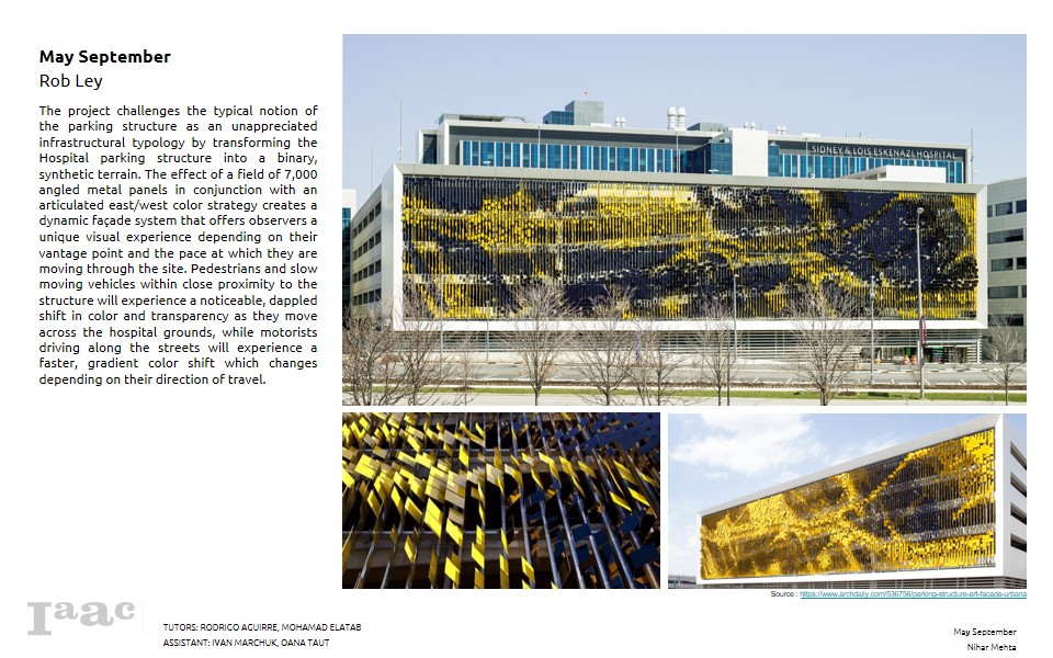 Parametric Facade - May September – IAAC Blog