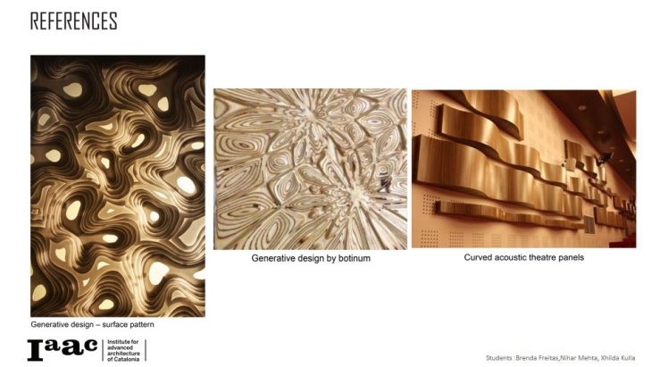 DIGITAL FABRICATION // WAVE // DIFFUSION WALL // PLAID – IAAC Blog