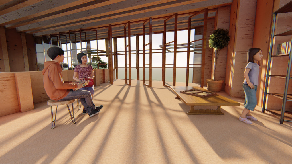 S08 // Design Visualisation - EduHub and Folding Stairs – IAAC Blog