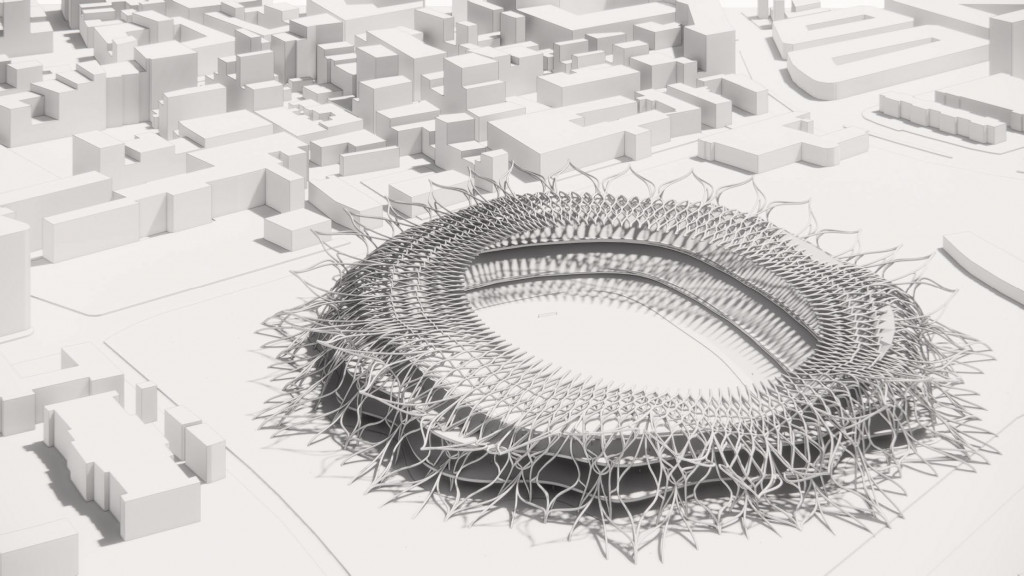 BIFURCATION FROM COMPUTATION TO COMPOSITION : Re-Imagining Camp Nou ...