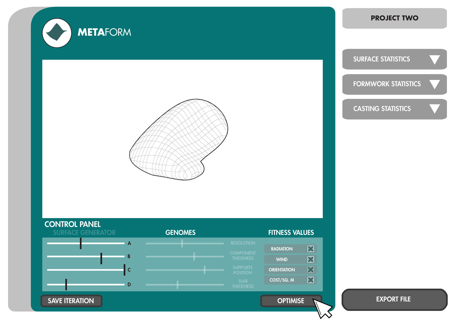 METAform 2.0 - Auxetix metamaterials as reconfigurable formworks for ...