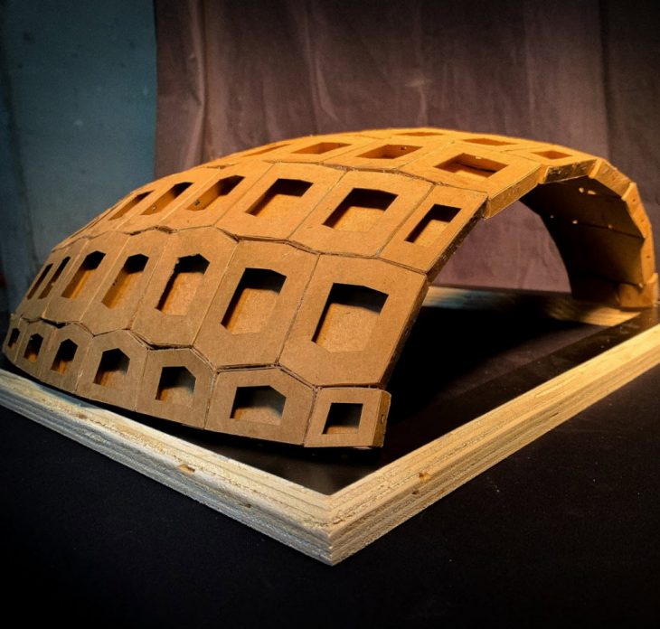 Parametric Skins // HexBox Canopy in Laser Cutting – IAAC Blog