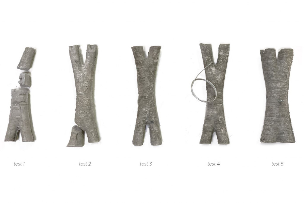 INTERNAL CABLE / CONCRETE SKELETON COLUMN // W.1.2 PRINT AND CAST ...