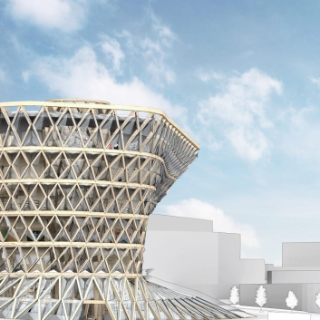 OPTIMISED AND PERFORMATIVE 'URBAN AGORA' - PUBLIC PLAZA DESIGN