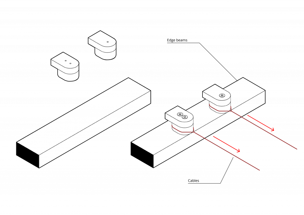 IaaC Rooftop Pavilion // Cable-Timber Connection – IAAC Blog