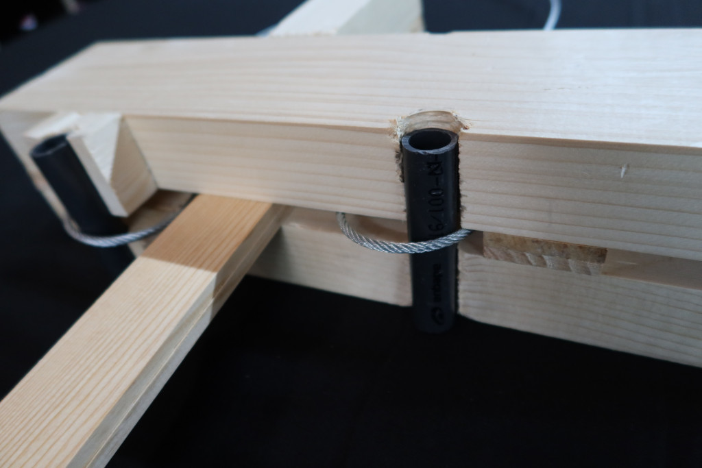 IaaC Rooftop Pavilion // Cable-Timber Connection – IAAC Blog