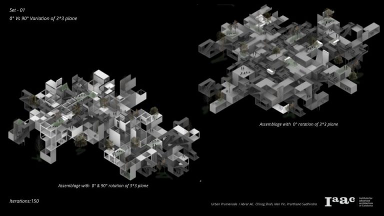 Advanced Algorithmic Design Strategies // Urban Promenade ...