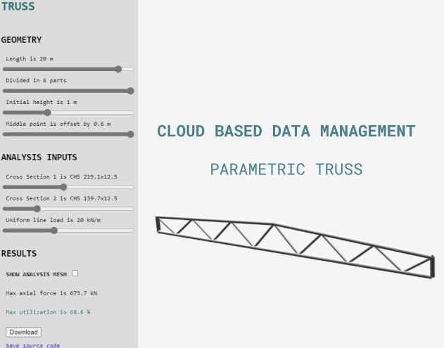 Parametric Truss Iaac Blog