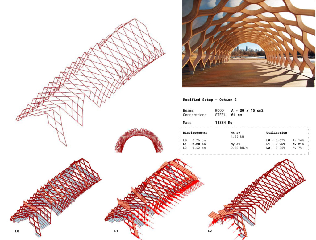 Grid and gridshell structural explorations – IAAC Blog