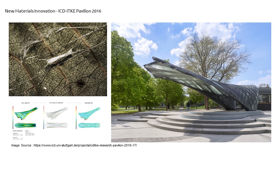 THE EVOLUTION AND INTEGRATION OF ARCHITECTURAL AND STRUCTURAL MATERIALS ...