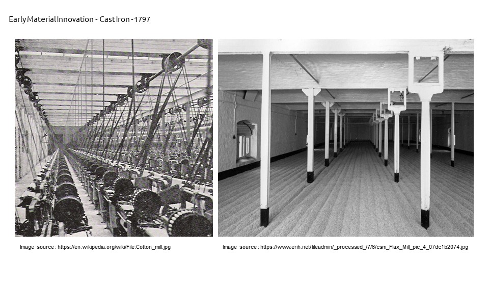 THE EVOLUTION AND INTEGRATION OF ARCHITECTURAL AND STRUCTURAL MATERIALS ...