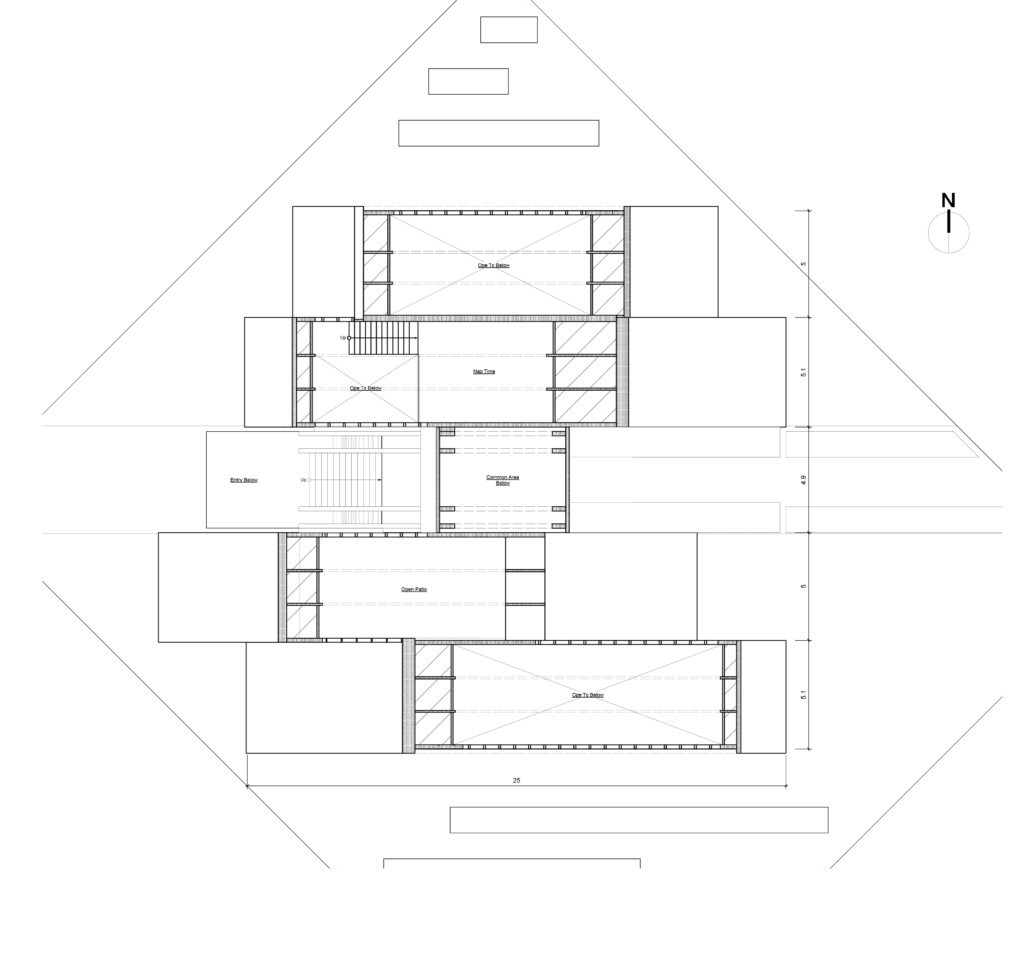 Roof Top Mass-timber Kindergarten - Student Project