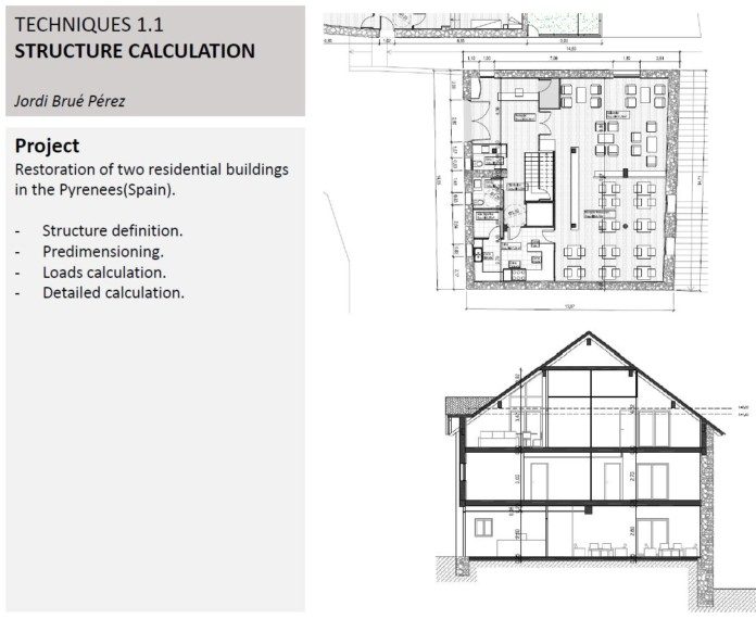 Residential building - Mass Timber structure calculation – IAAC Blog