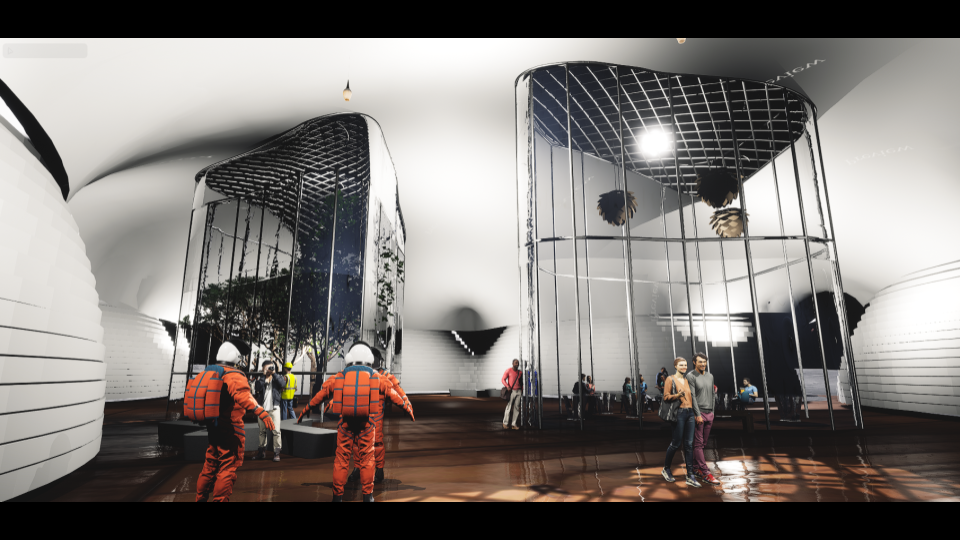 LIVING ON LUNAR BASE - Expandable Space Habitats – IAAC Blog