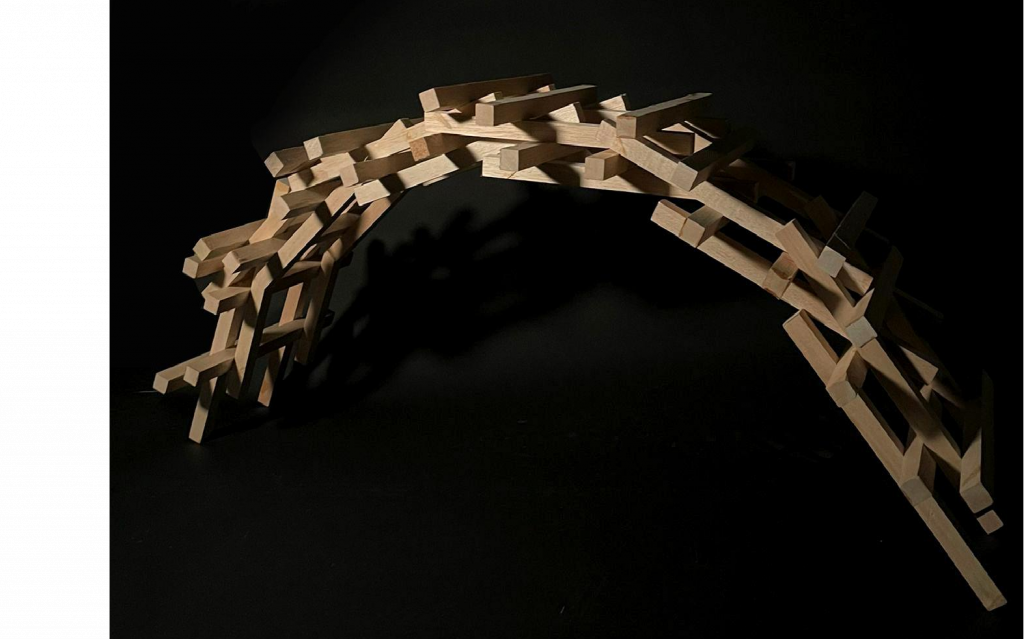 Visible Stability-the Catenary arch-Introduction to robotic fabrication ...