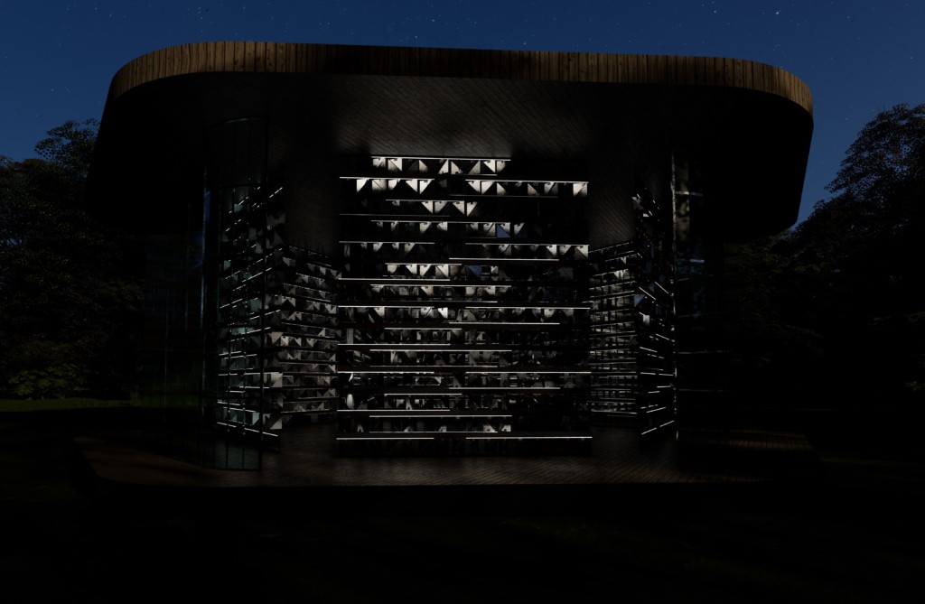 Interactive Pavilion: An Automated Reflective Environment