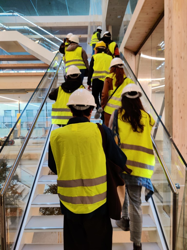 MAEBB Students Tour New CLT Library by SUMA Arquitectura – IAAC Blog