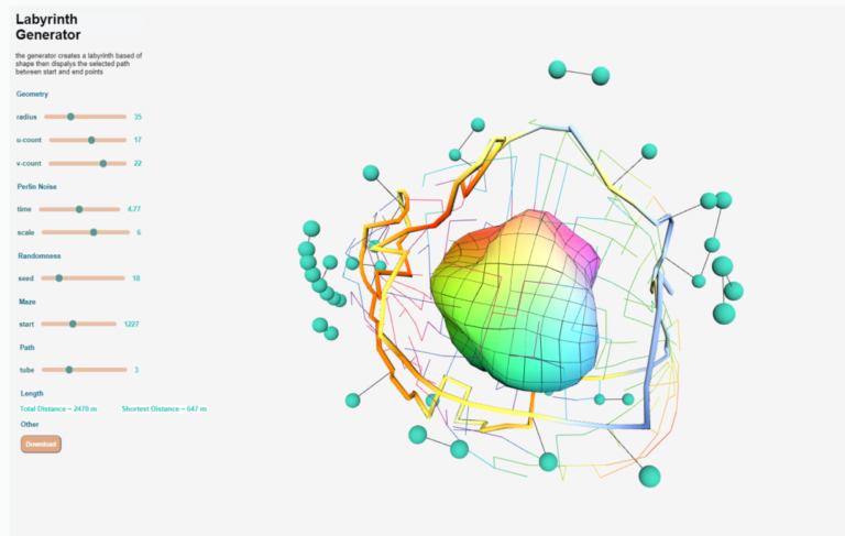 labyrinth generator – IAAC Blog