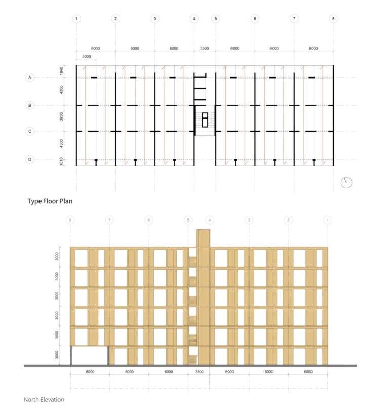 STRUCTURAL ANALYSIS OF A MULTISTOREY MASS TIMBER BUILDING – IAAC Blog