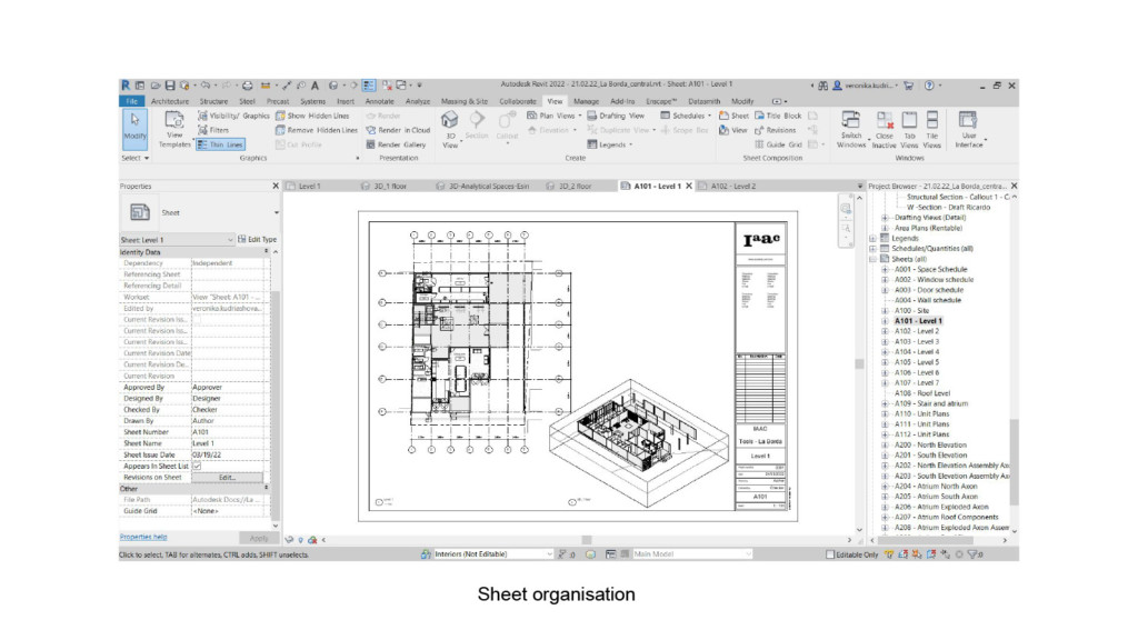 MASS TIMBER BIM MODELING - LA BORDA CO-HOUSING – IAAC Blog