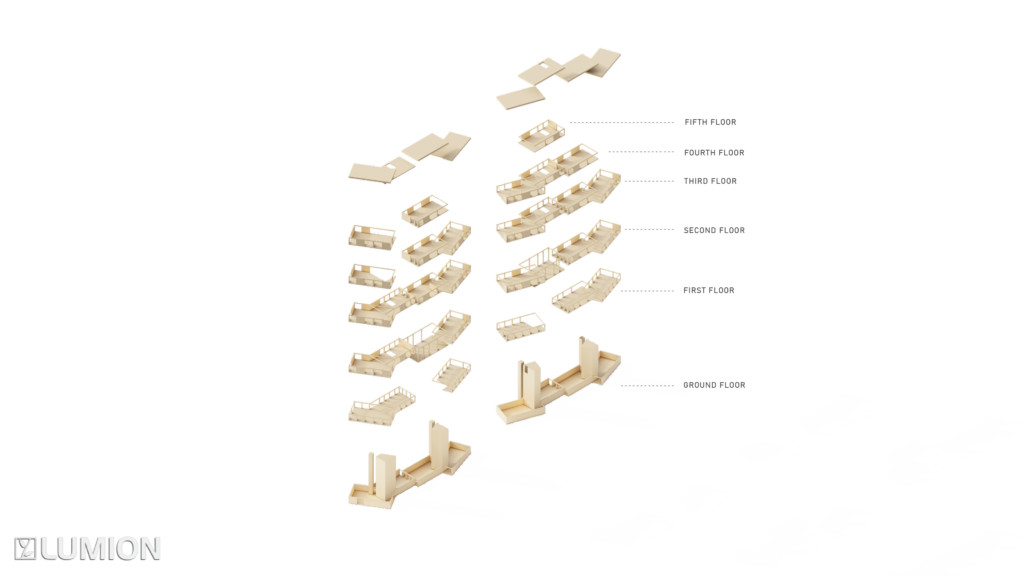 VISUALIZING MASS TIMBER_COLLECTIVE HOUSING PROJECT IN ATHENS – IAAC Blog