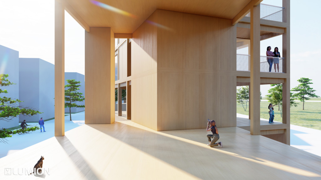 VISUALIZING MASS TIMBER_COLLECTIVE HOUSING PROJECT IN ATHENS – IAAC Blog