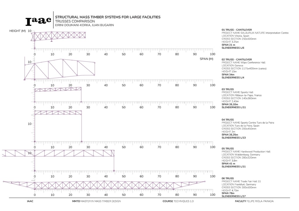 STRUCTURAL MASS TIMBER SYSTEMS FOR LARGE FACILITIES_TRUSSES – IAAC Blog