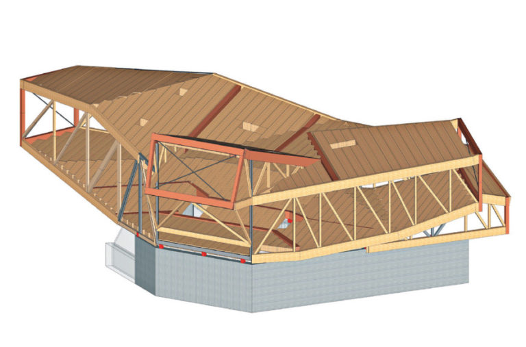 STRUCTURAL MASS TIMBER SYSTEMS FOR LARGE FACILITIES_TRUSSES – IAAC Blog