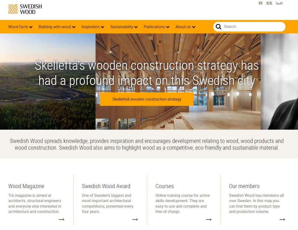 Spread the wood: Swedish Wood and the promotion of Swedish timber ...