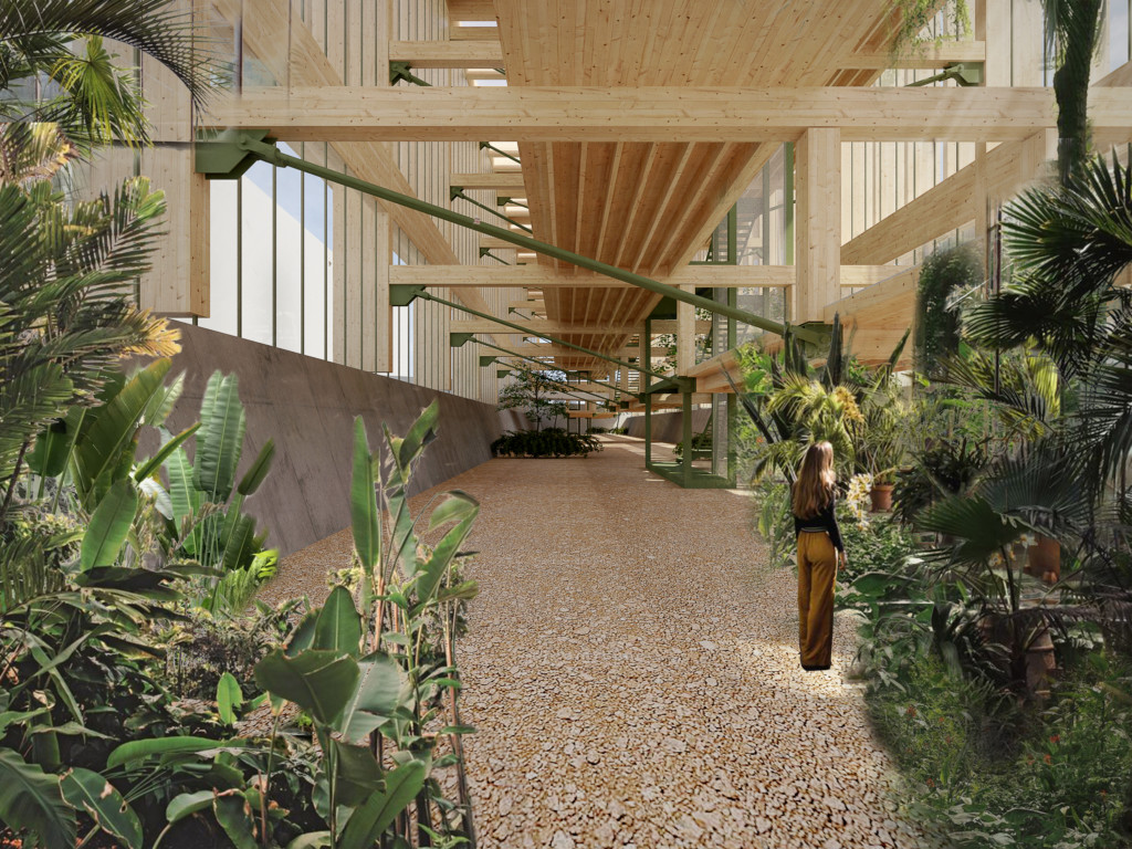 LARGE SCALE FACILITIES IN MASS TIMBER_SUSPENDED FLOORS – IAAC Blog