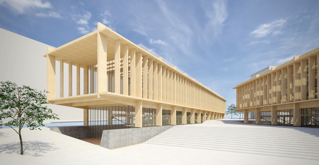 LARGE SCALE FACILITIES IN MASS TIMBER_SUSPENDED FLOORS – IAAC Blog